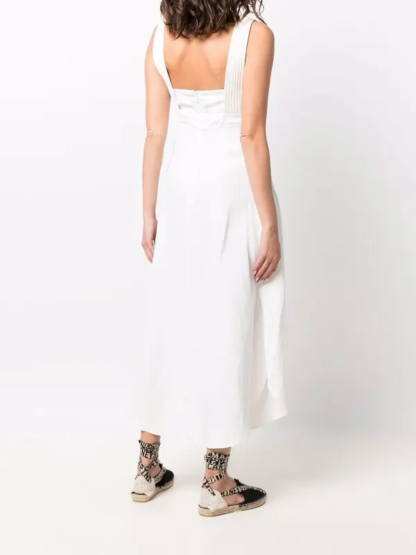 Stella McCartney Sweetheart Neck Midi Dress