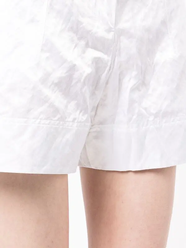 Shiatzy Chen High-waisted Straight Leg Shorts