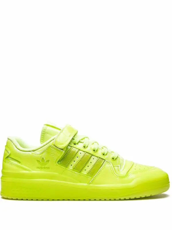 Adidas X Jeremy Scott Forum Low Dipped Sneakers - Yellow
