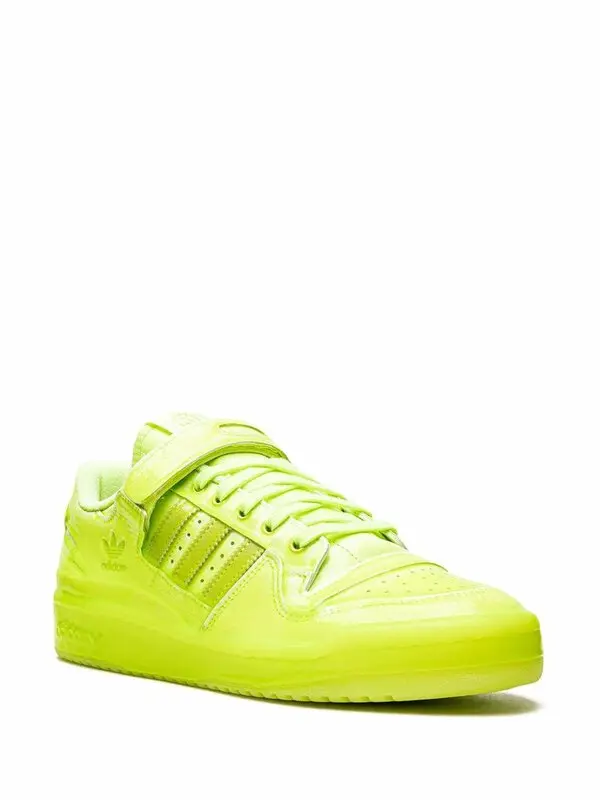 Adidas X Jeremy Scott Forum Low Dipped Sneakers - Yellow