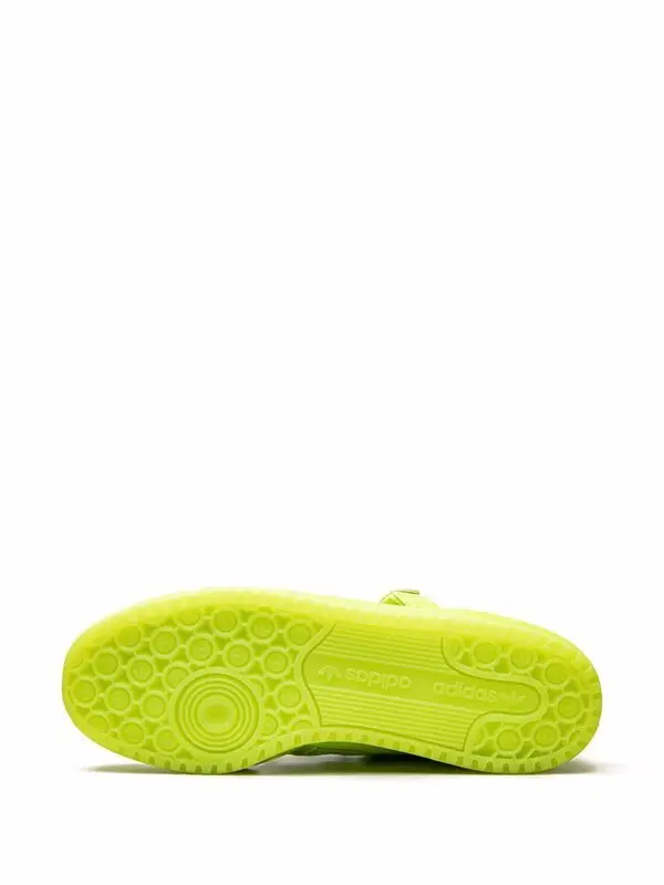 Adidas X Jeremy Scott Forum Low Dipped Sneakers - Yellow