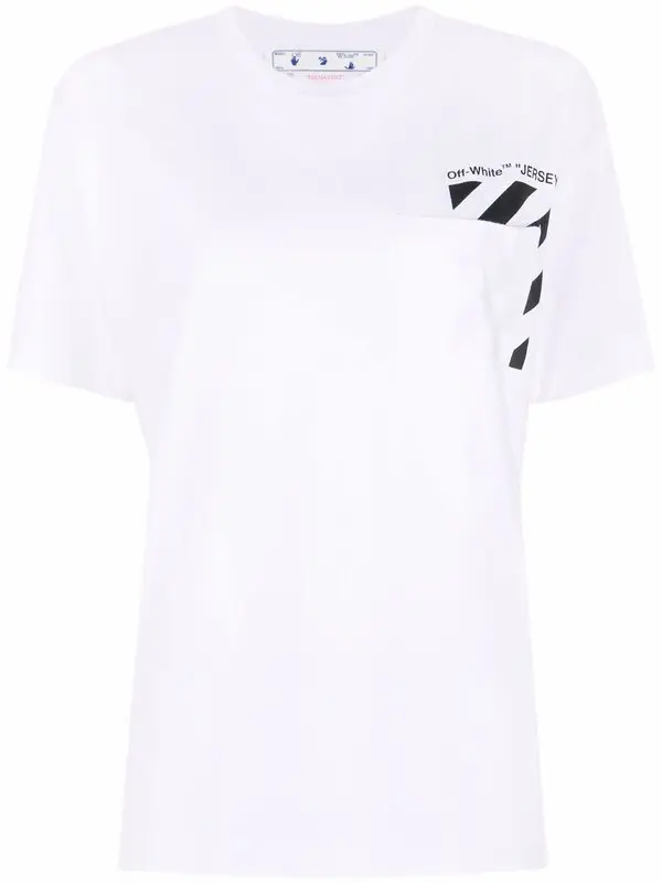 Off-White Jersey Short-sleeve T-shirt - White