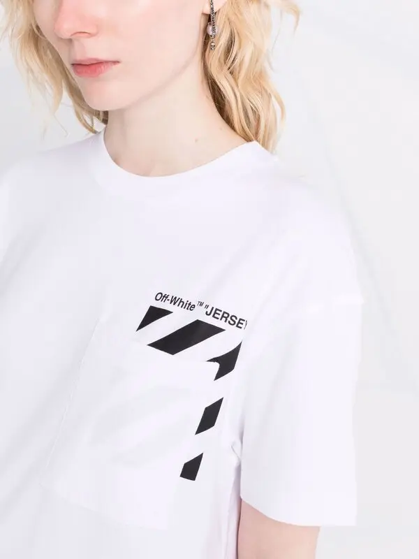 Off-White Jersey Short-sleeve T-shirt - White