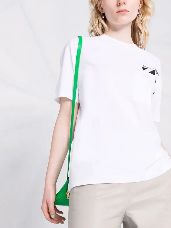 Off-White Jersey Short-sleeve T-shirt - White