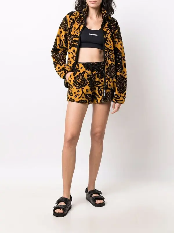JIL SANDER Logo-print Sports Bra - Black