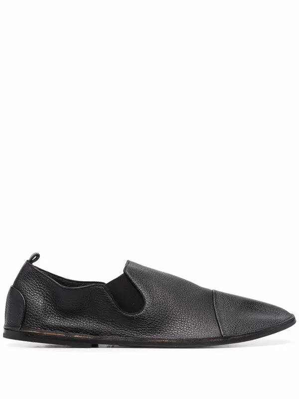 Marsèll Strasacco Leather Loafers - Black