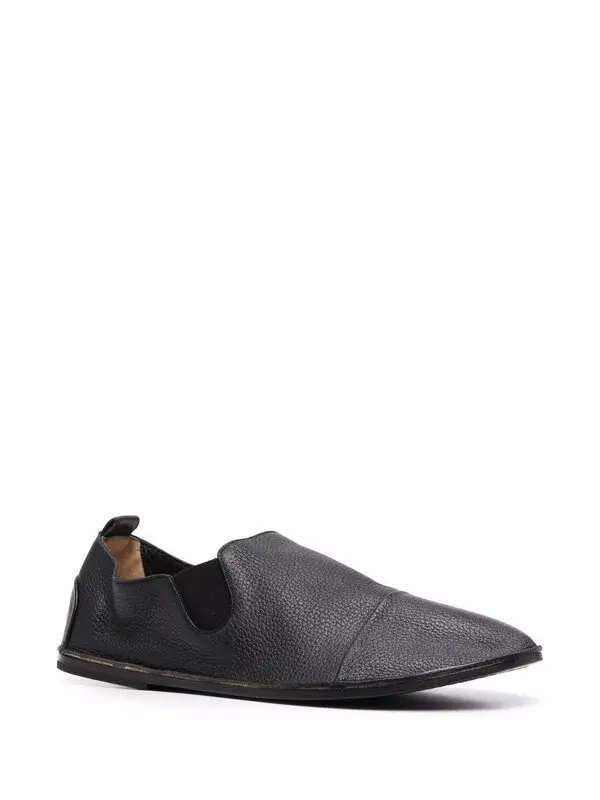 Marsèll Strasacco Leather Loafers - Black