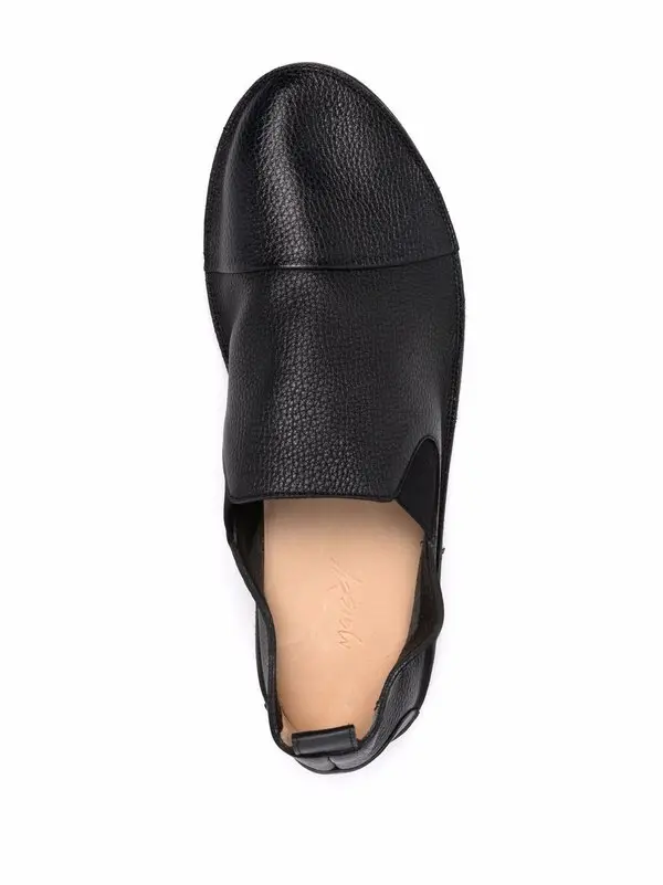 Marsèll Strasacco Leather Loafers - Black