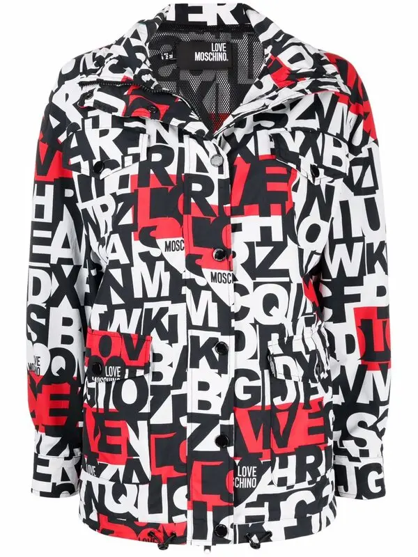 Moschino Alphabet-print Jacket