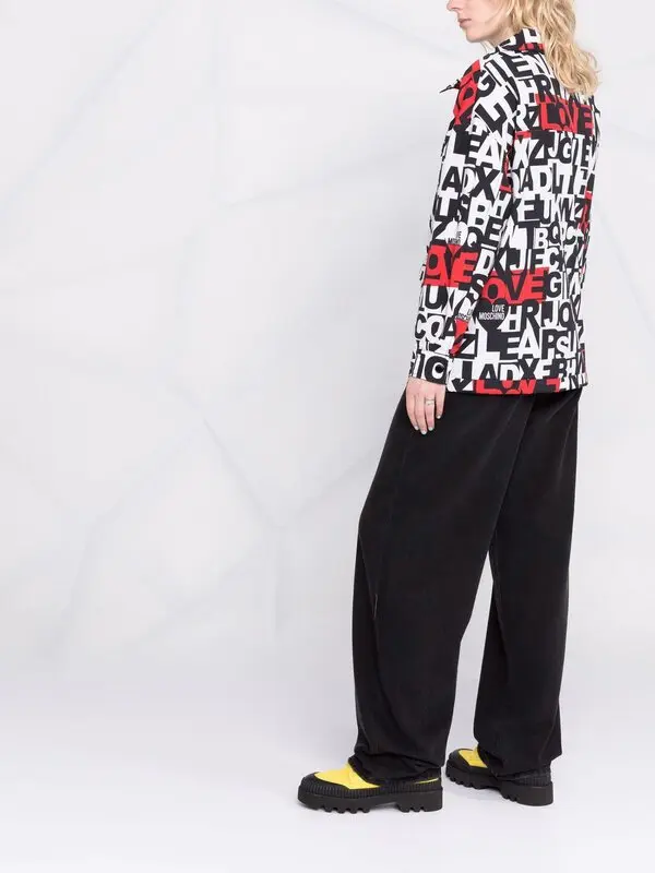 Moschino Alphabet-print Jacket