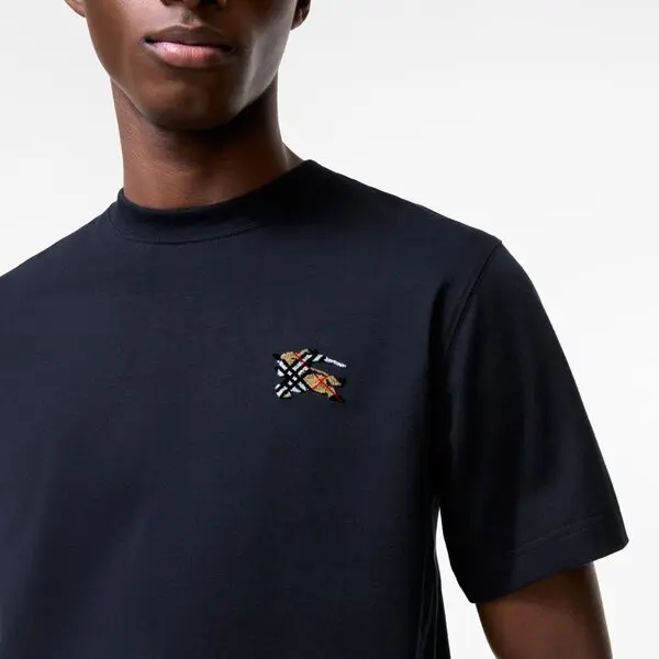 Burberry Cotton T-shirt - Navy