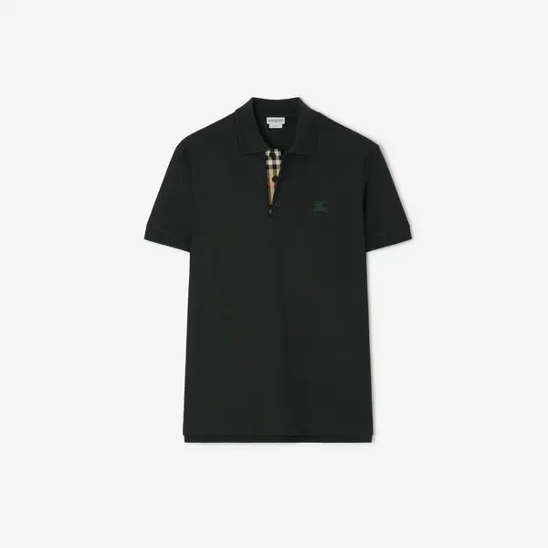 Burberry Cotton Polo Shirt - Marsh Green