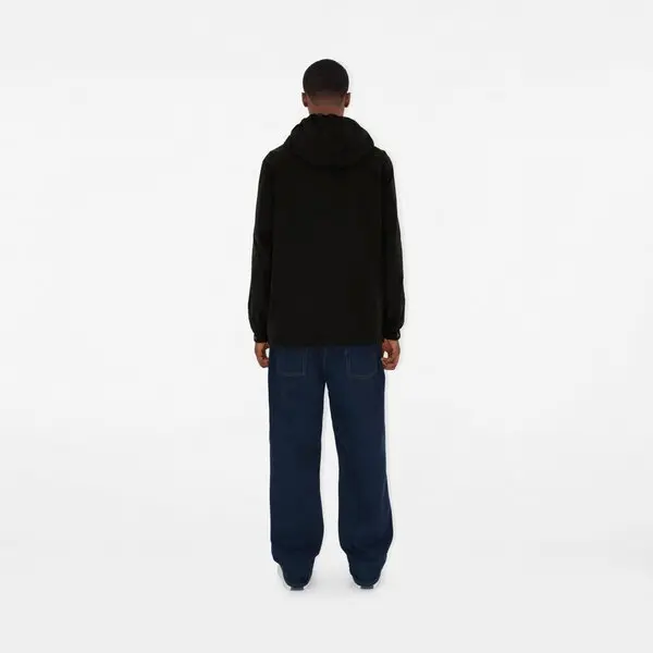 Burberry Reversible Check Hooded Jacket - Black