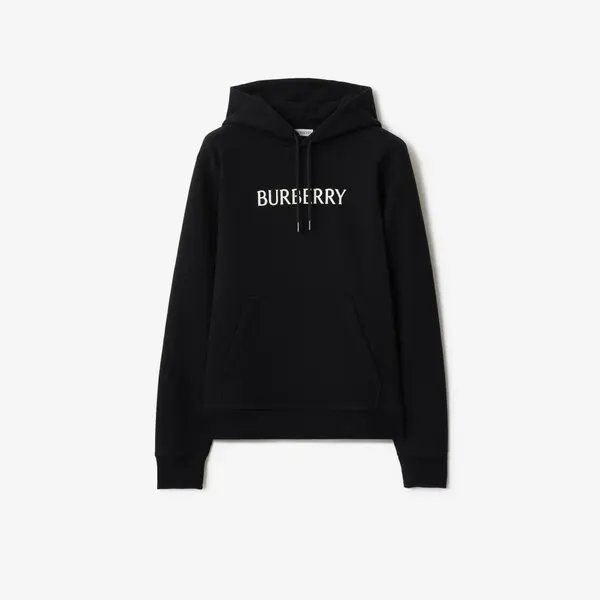Burberry Logo Cotton Hoodie