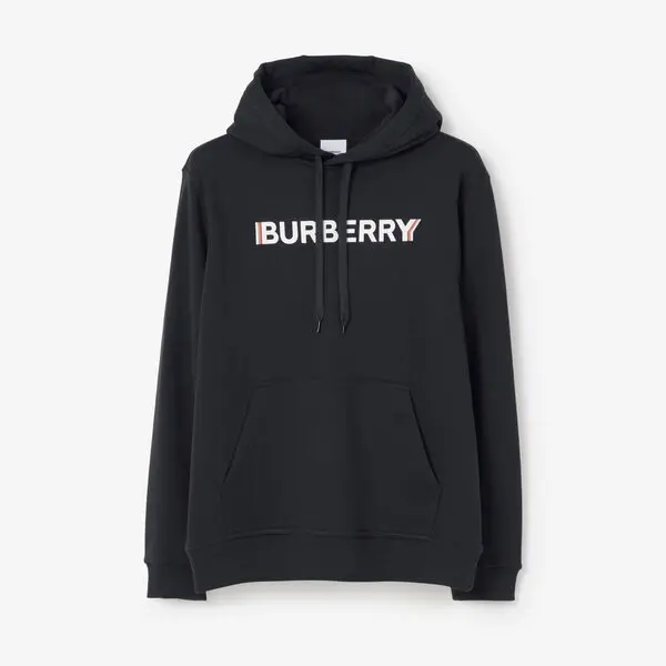 Burberry Logo Cotton Hoodie