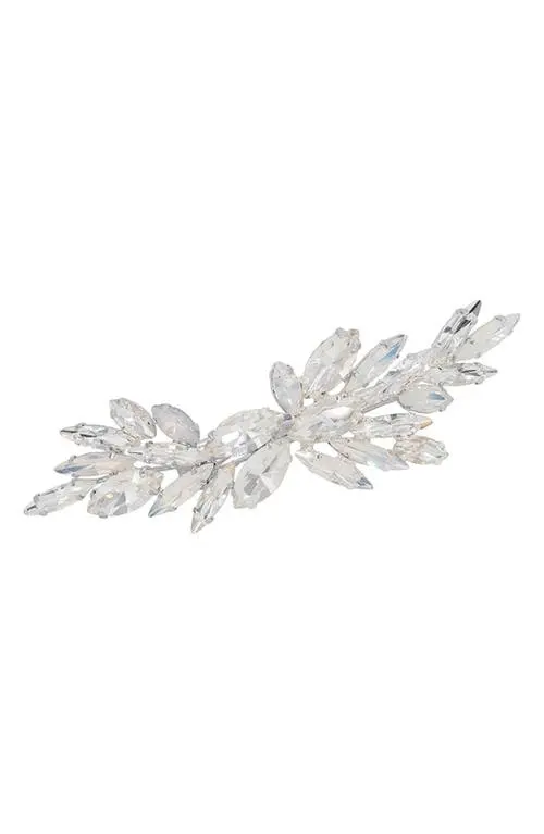 Brides & Hairpins Monet Opal & Crystal Clip - Silver