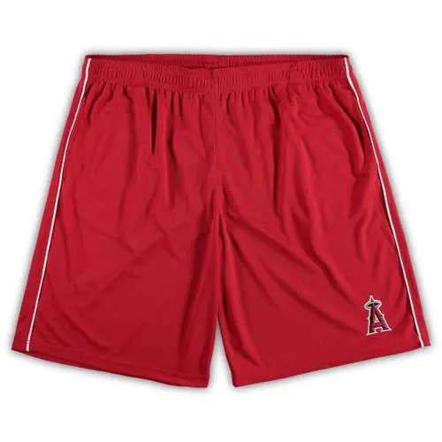 Profile Los Angeles Angels Big & Tall Mesh Shorts