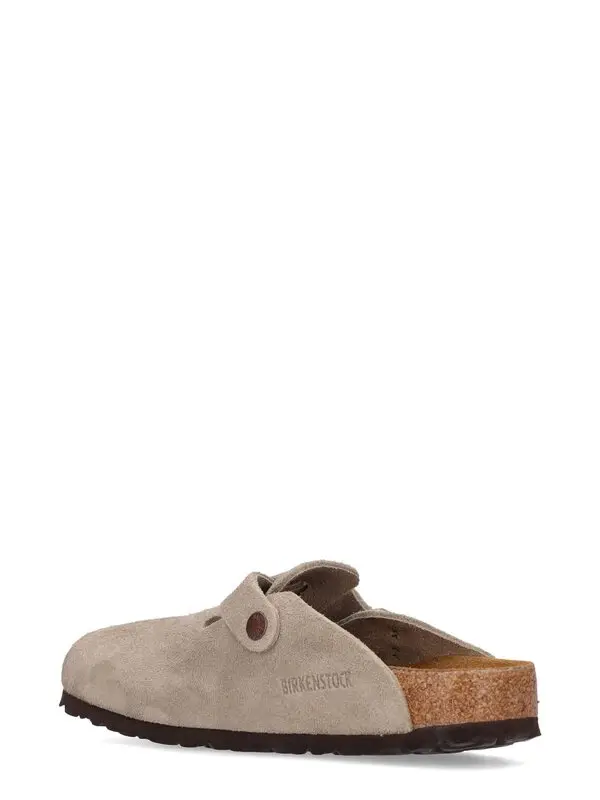 BIRKENSTOCK Boston Soft Suede Sandals