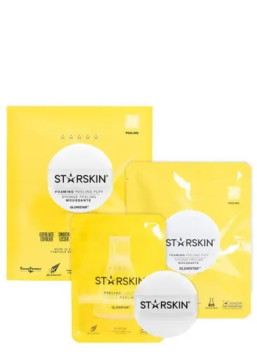 STARSKIN Glowstar Foaming Peeling Puff
