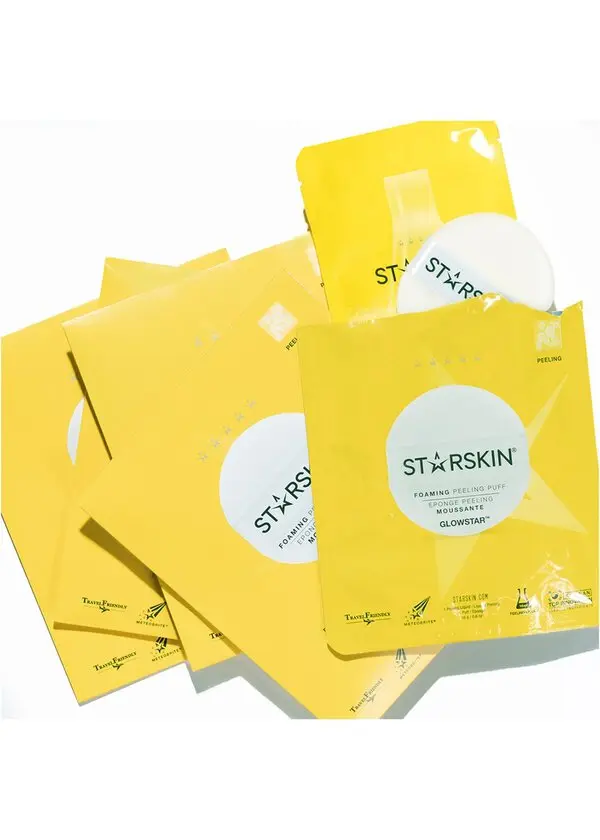 STARSKIN Glowstar Foaming Peeling Puff