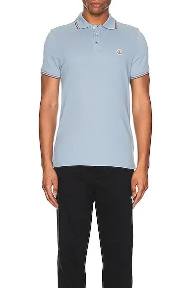Moncler Polo - Blue