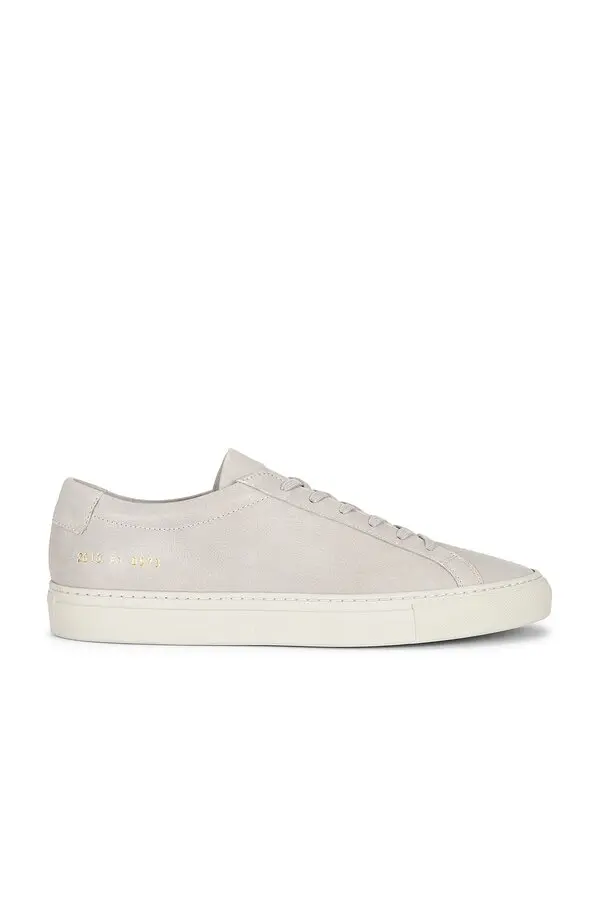 COMMON PROJECTS Original Leather Achilles Low - Grey