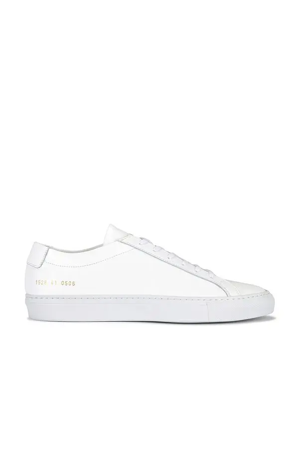 COMMON PROJECTS Original Leather Achilles Low - White