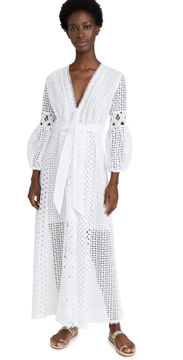Temptation Positano Gran Bretagna Dress - White