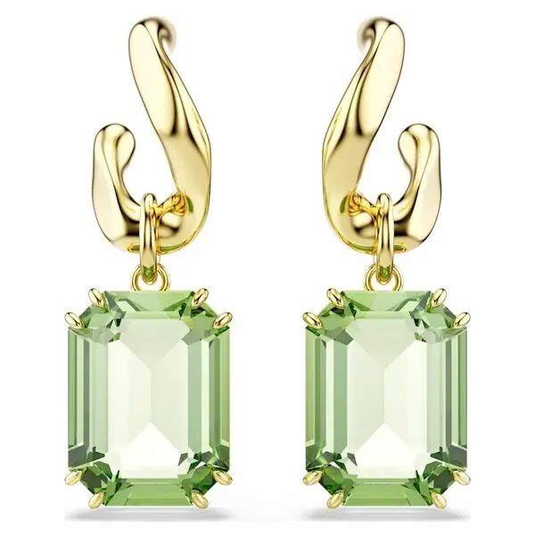 SWAROVSKI Millenia Drop Earrings - Green