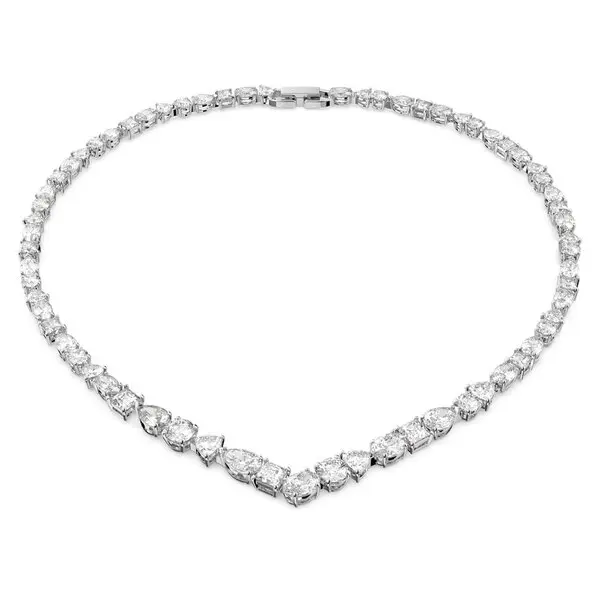 SWAROVSKI Tennis Deluxe V Necklace