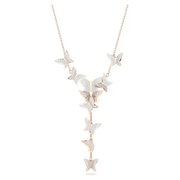 SWAROVSKI Idyllia Lilia Y Necklace - White