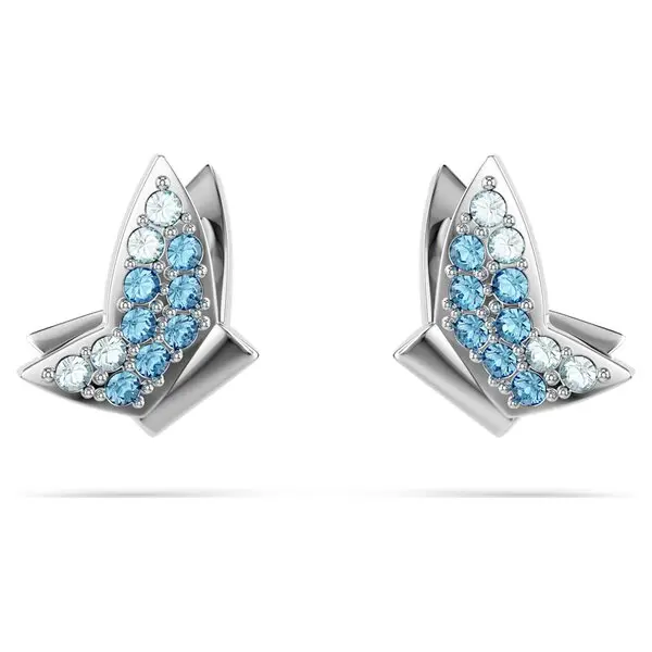 SWAROVSKI Idyllia Lilia Stud Earrings - Blue
