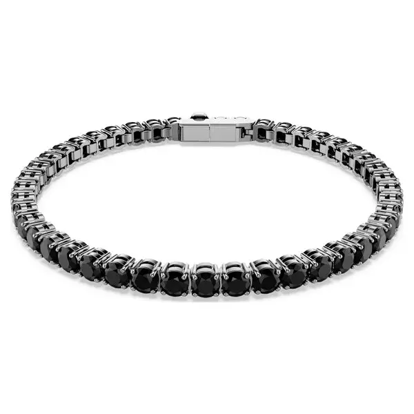 SWAROVSKI Matrix Tennis Bracelet - Black