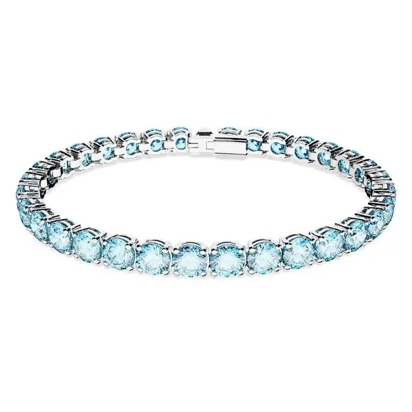 SWAROVSKI Matrix Tennis Bracelet - Blue