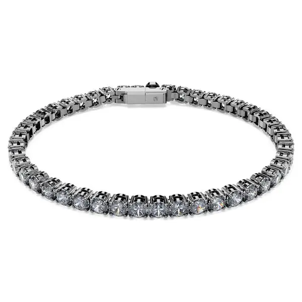 SWAROVSKI Matrix Tennis Bracelet - Gray