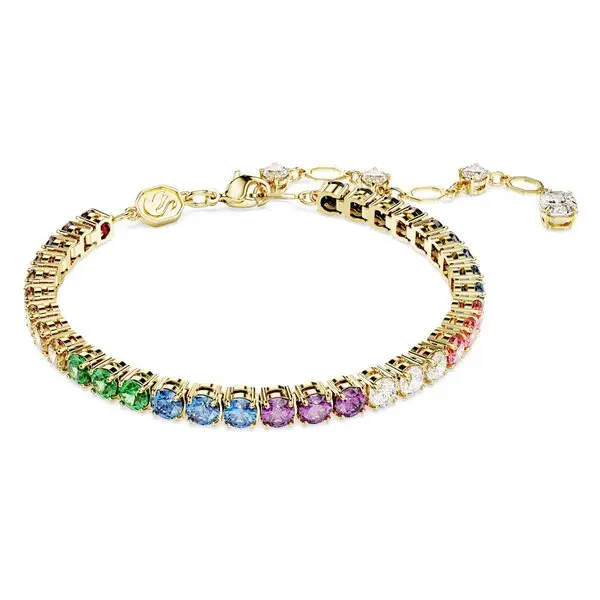 SWAROVSKI Matrix Tennis Bracelet - Multicolored