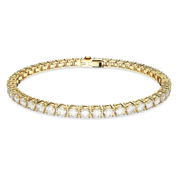 SWAROVSKI Matrix Tennis Bracelet - White
