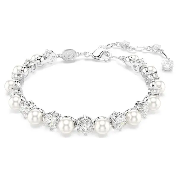 SWAROVSKI Matrix Tennis Bracelet - White