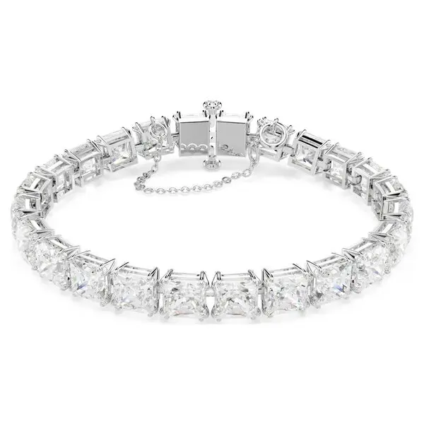 SWAROVSKI Matrix Tennis Bracelet - White
