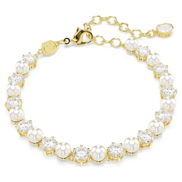 SWAROVSKI Matrix Tennis Bracelet - White