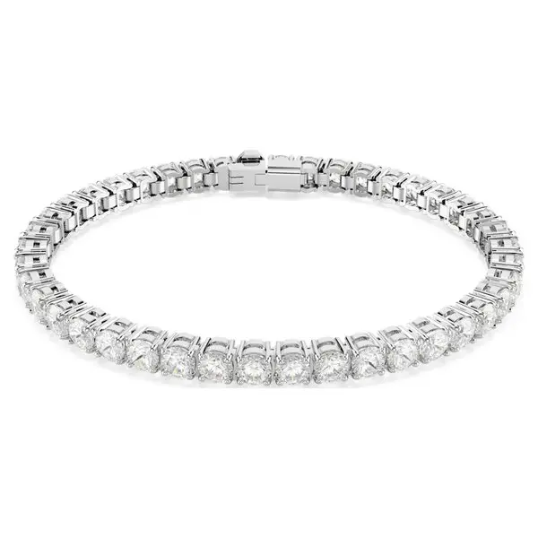 SWAROVSKI Matrix Tennis Bracelet - White