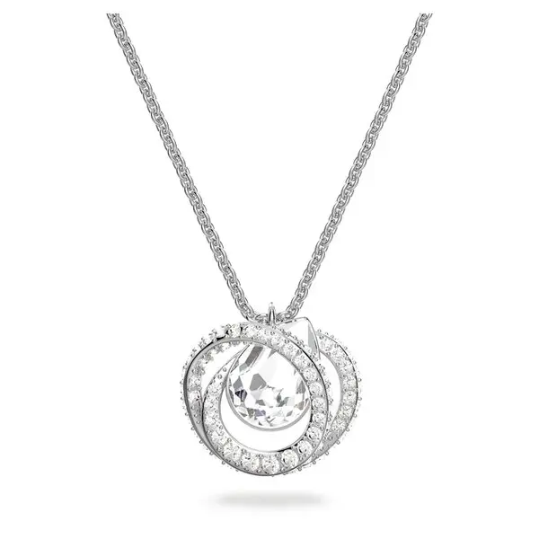 SWAROVSKI Generation Rhodium-plated Pendant - White