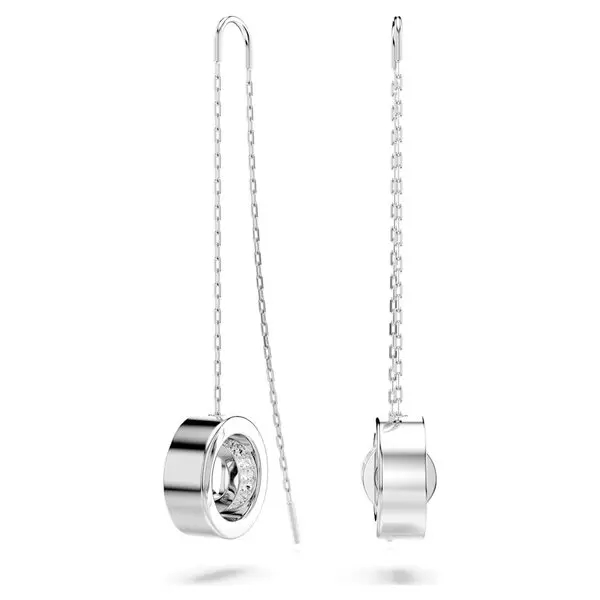 SWAROVSKI Dextera Drop Earrings - White