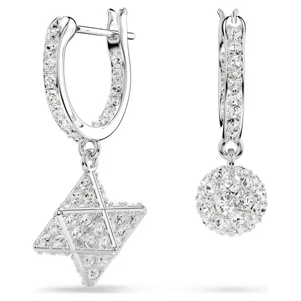 SWAROVSKI Dextera Drop Earrings - White