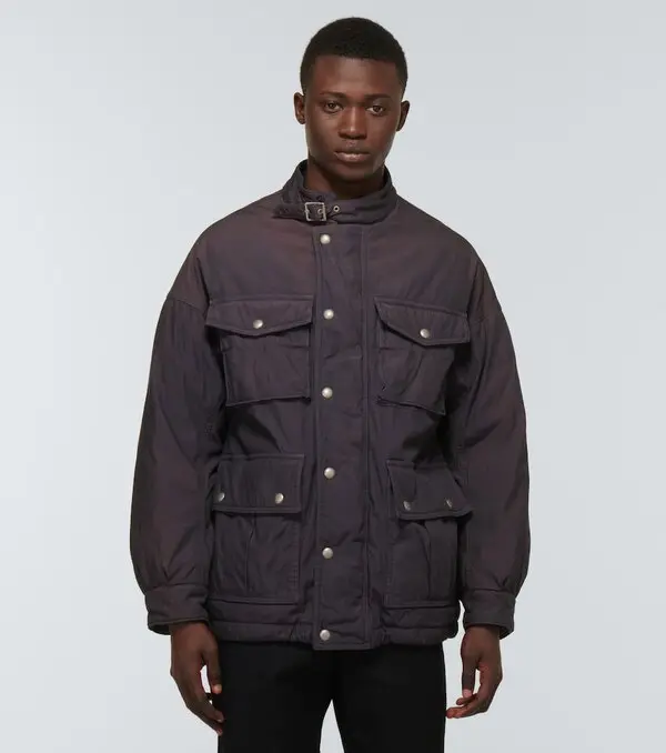 Visvim Alta Down Field Jacket In Blue - 50% Off | Editorialist