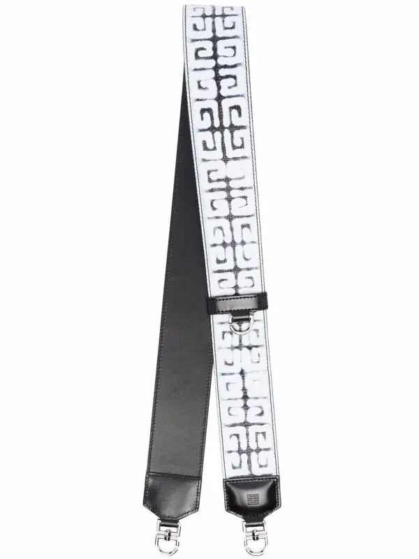 Givenchy Logo Print Detachable Shoulder Strap - Black