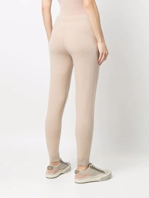 PAULA Tapered-leg Cashmere Trousers