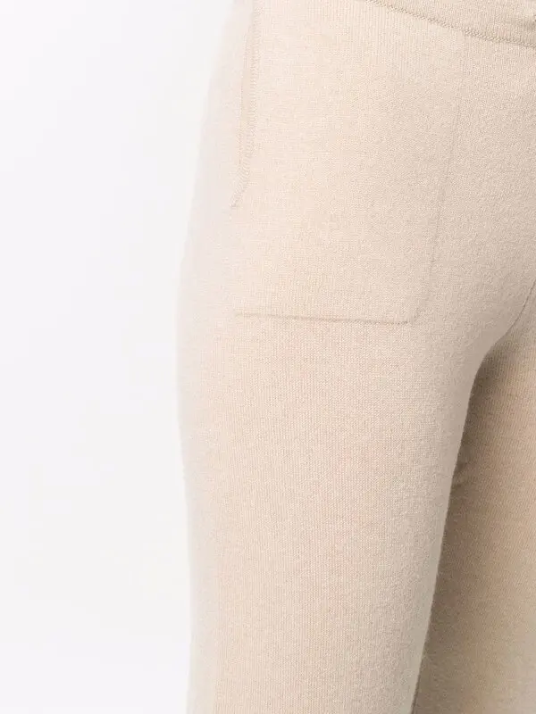 PAULA Tapered-leg Cashmere Trousers