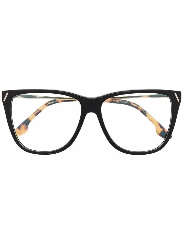 Victoria Beckham Square-frame Glasses - Black