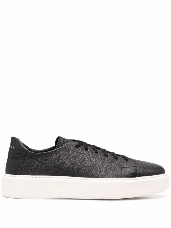 HENDERSON BARACCO Pebbled Low-top Sneakers